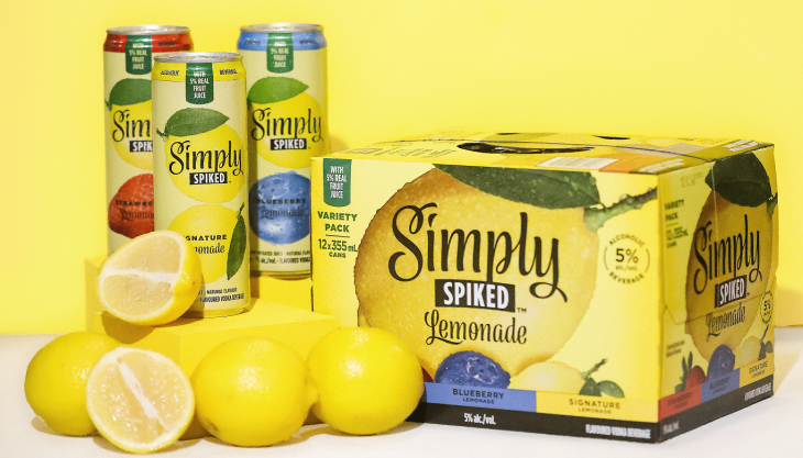 Lancement de Simply Spiked Lemonade au Canada | Molson Coors Beer & Beyond